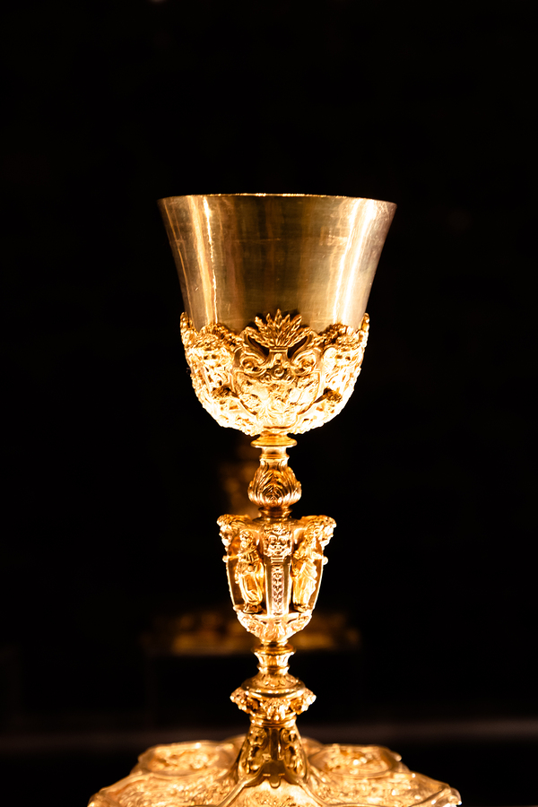 Chalice beginning of 17th century Christian grail by Paolo Modena Wall Art
