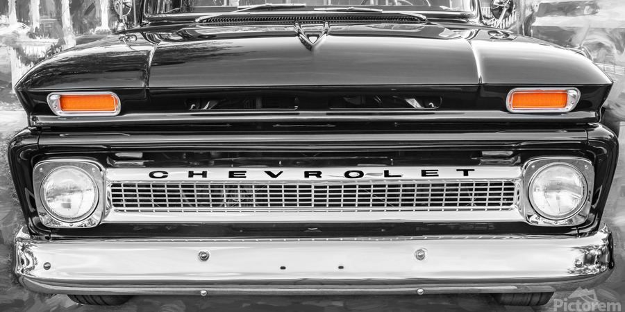 1966 Dark Green Chevrolet Custom C10 Pick Up Truck X 3 by Rich Franco ...