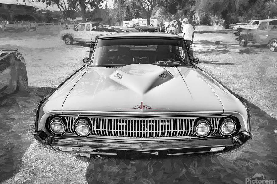 1964 Gray Mercury Monterey Breezeway X 10 by Rich Franco Wall Art
