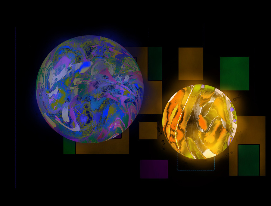 dimensional system by Arrow3650 Wall Art