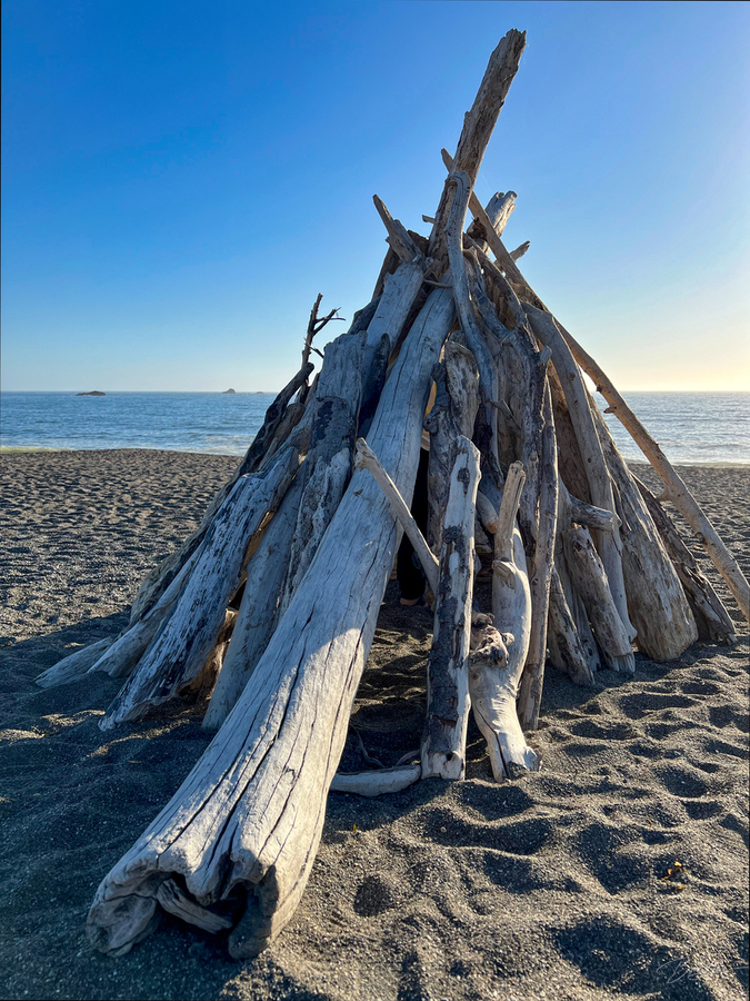 Beach Shrine by Bruce Lisker PHOTOGRAPHY Wall Art