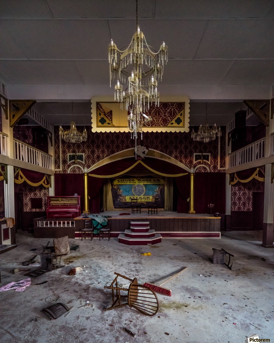Abandoned Wild West Saloon GHOST TOWN IN THE SKY by Steve Ronin Wall Art