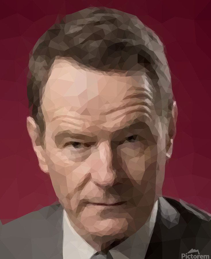 Bryan Cranston 01 by Sin Far Wall Art