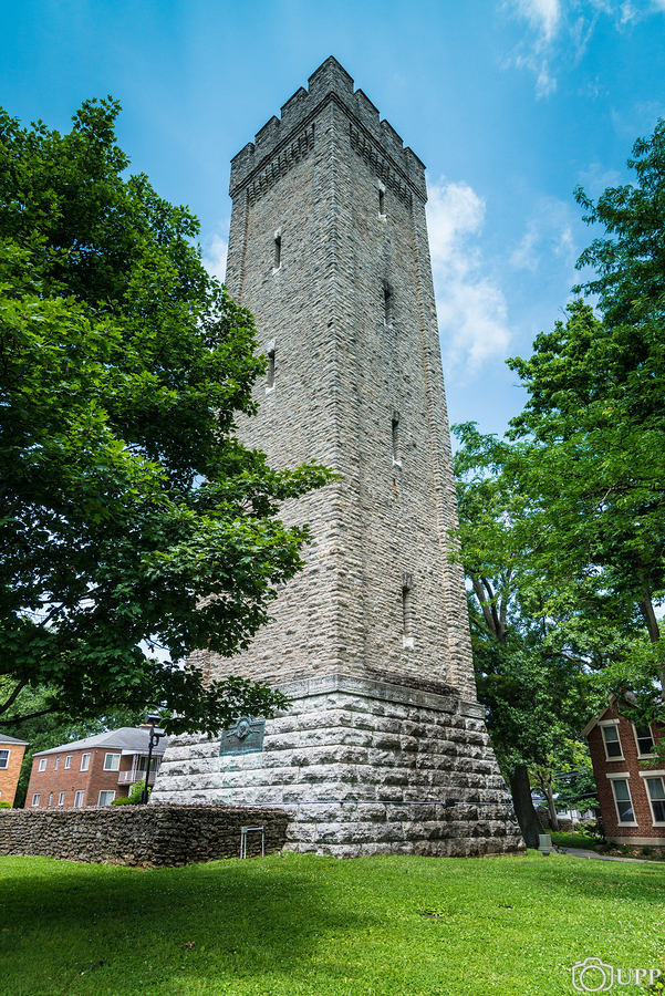 Historic Fort Thomas Tower - Kentucky by Gary Whitton Wall Art