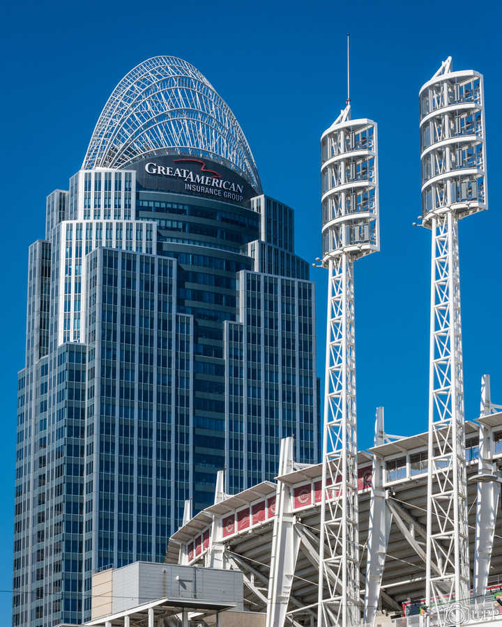 Great American Tower - Cincinnati - Ohio by Gary Whitton Wall Art