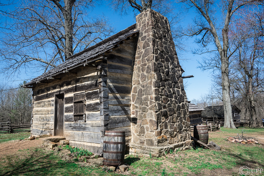 Abraham Lincoln Boyhood Cabin - Indiana by Gary Whitton Wall Art