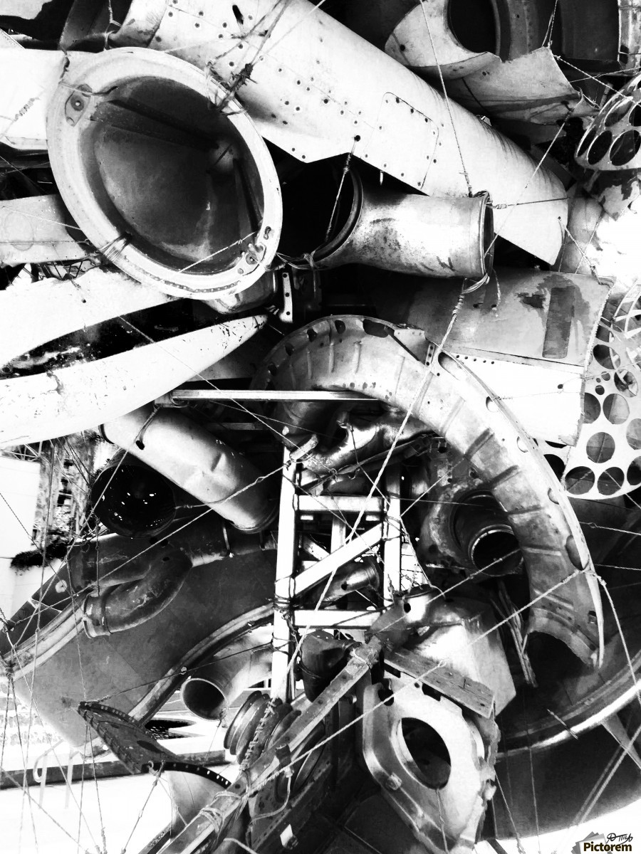 SPACE JUNK II by Ivan Attila Wall Art