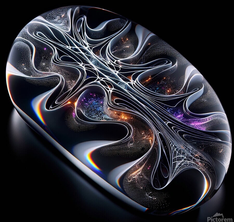 Cosmic Scale by Byron Johnson Wall Art