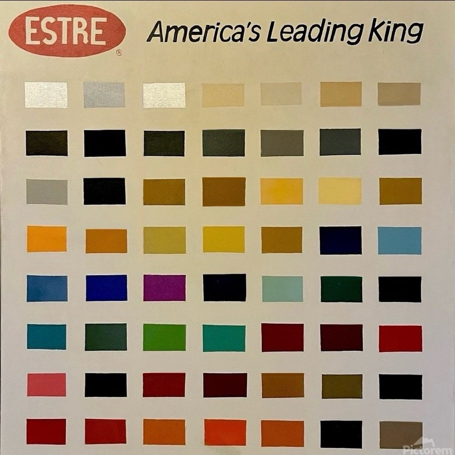 ESTRE Paint Chart by ESTRE Wall Art