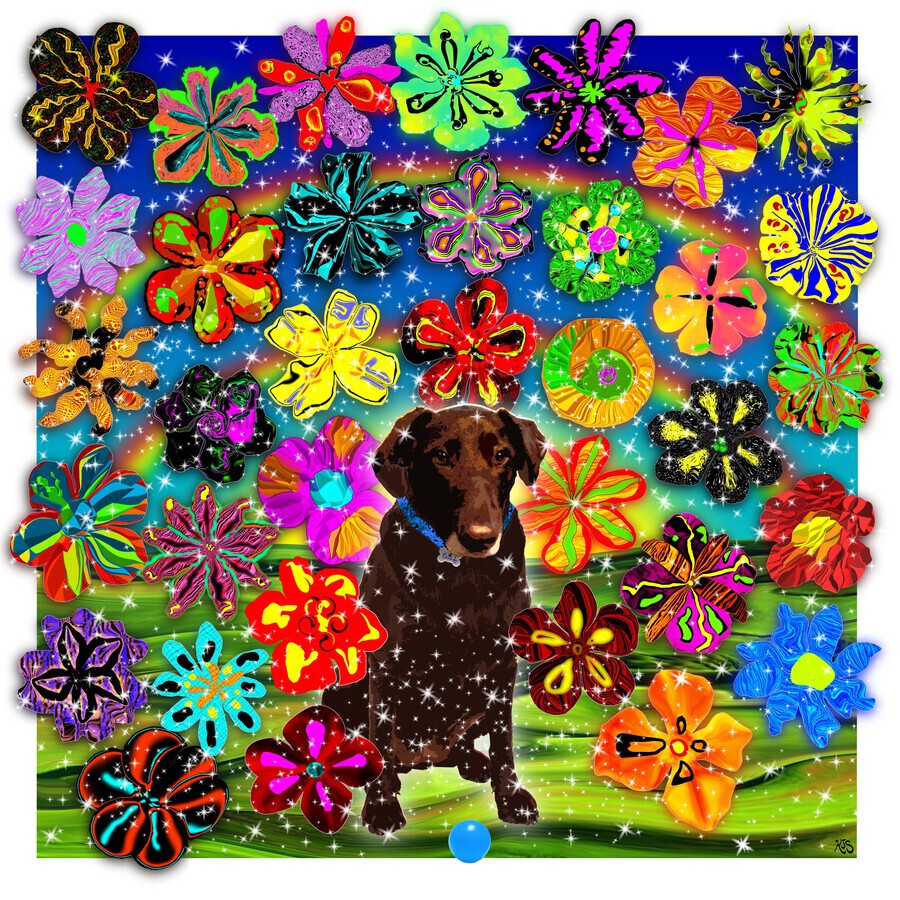 Youre My Best Friend by Kathrin J Sumpter Artworks PROG ROCK ART Wall Art