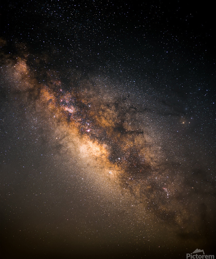 Original Milky Way V3 by Connor White Media Wall Art