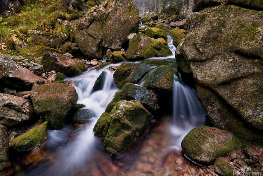 Waterfall details by Catalin Ene Wall Art