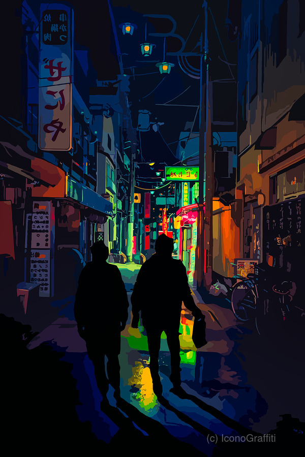 Welcome to the Matrix by Studio IconoGraffiti Wall Art