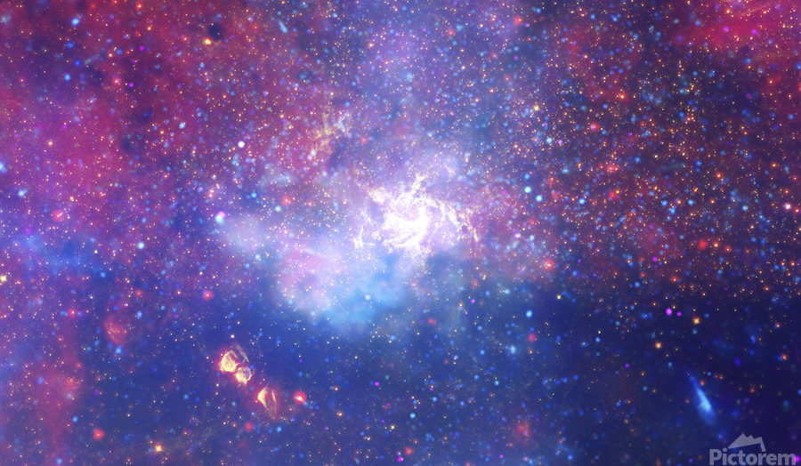 Galactic Center by NASA Images Wall Art