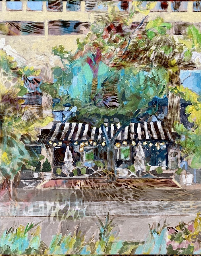 City Cafe by Sarah Butcher Wall Art