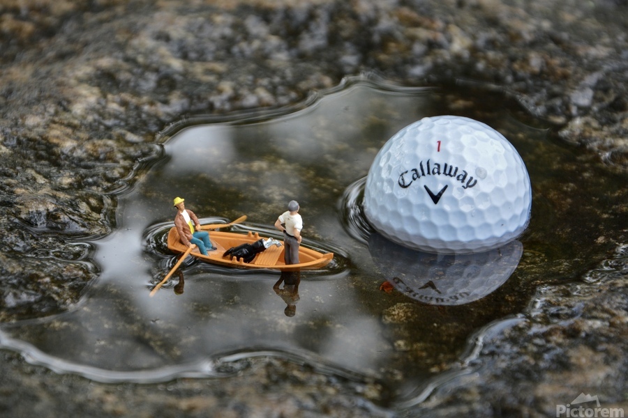 Water Hazard by THINK BIG Wall Art