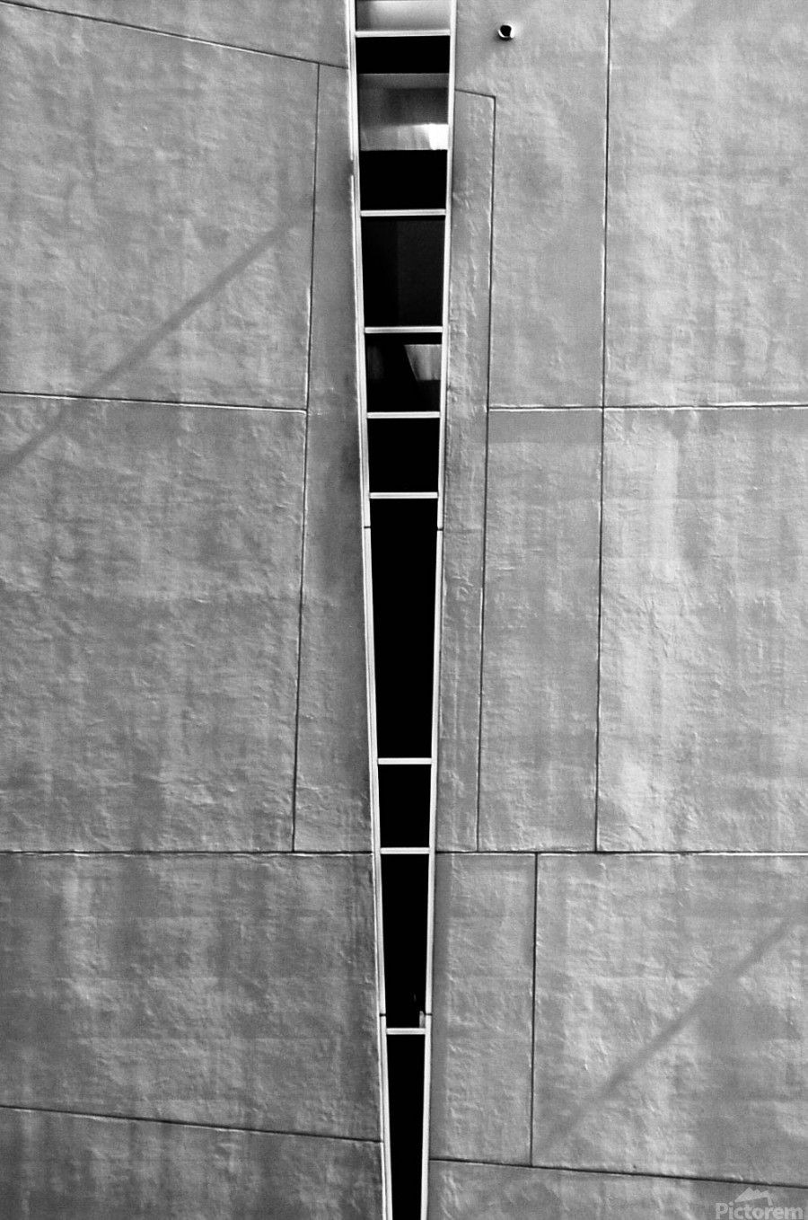 Split Wall with Lines by David Pinter Wall Art
