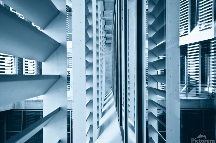 Glass and Blue Steel by David Pinter Wall Art