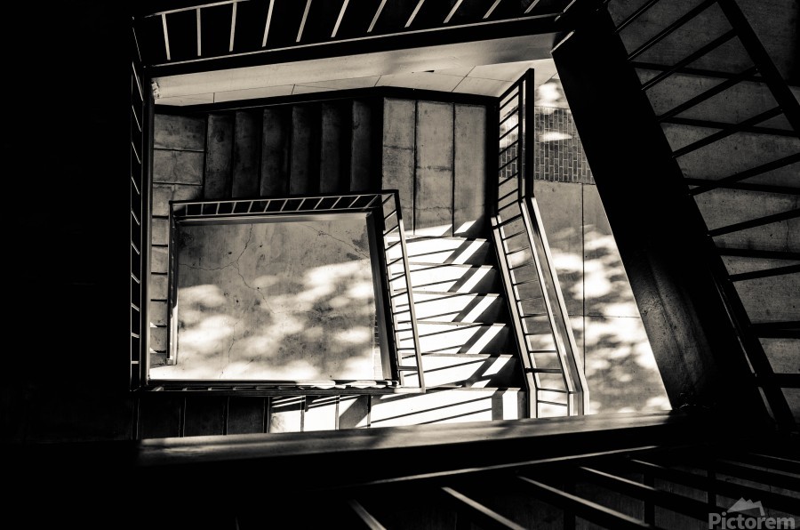 Shadow Staircase by David Pinter Wall Art