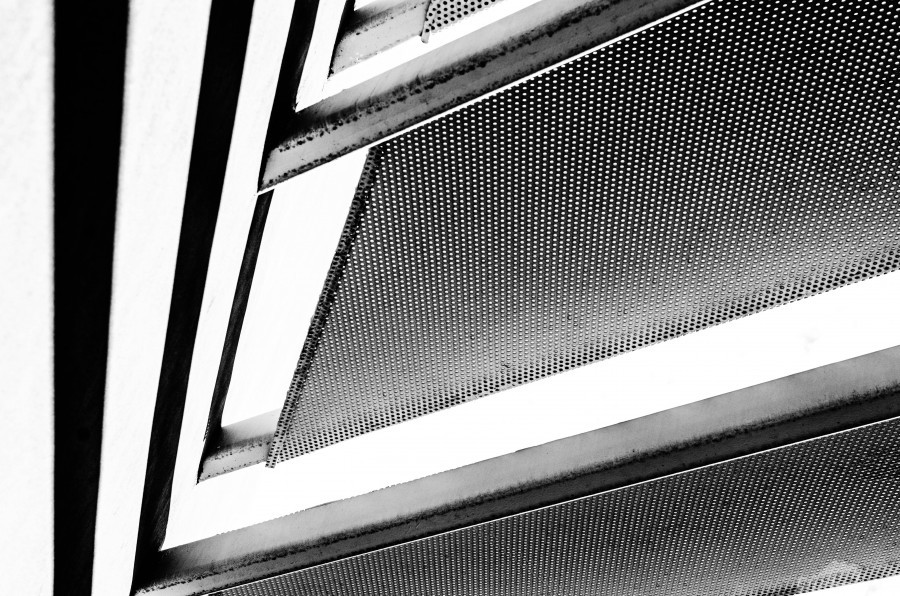 Meshed Dot Pattern by David Pinter Wall Art