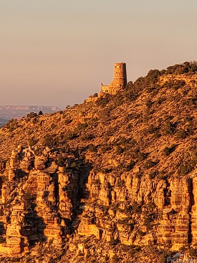 Desert View Tower by CouplesTravels Wall Art
