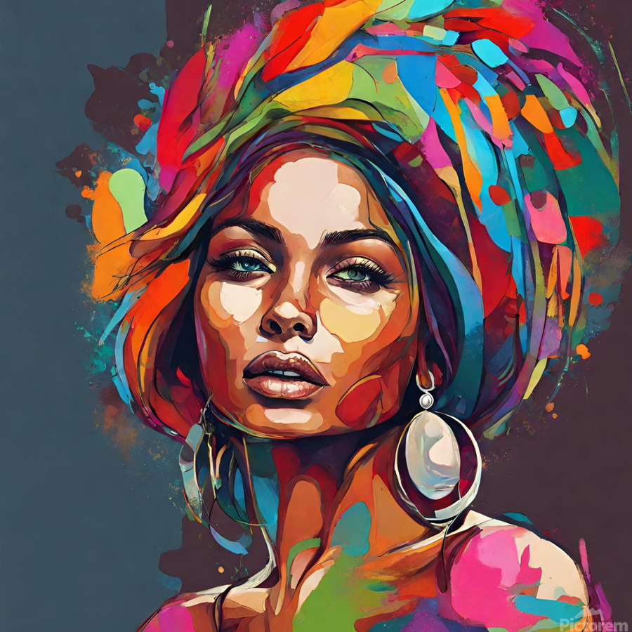 Abstract Art by Muhammad Amir Wall Art