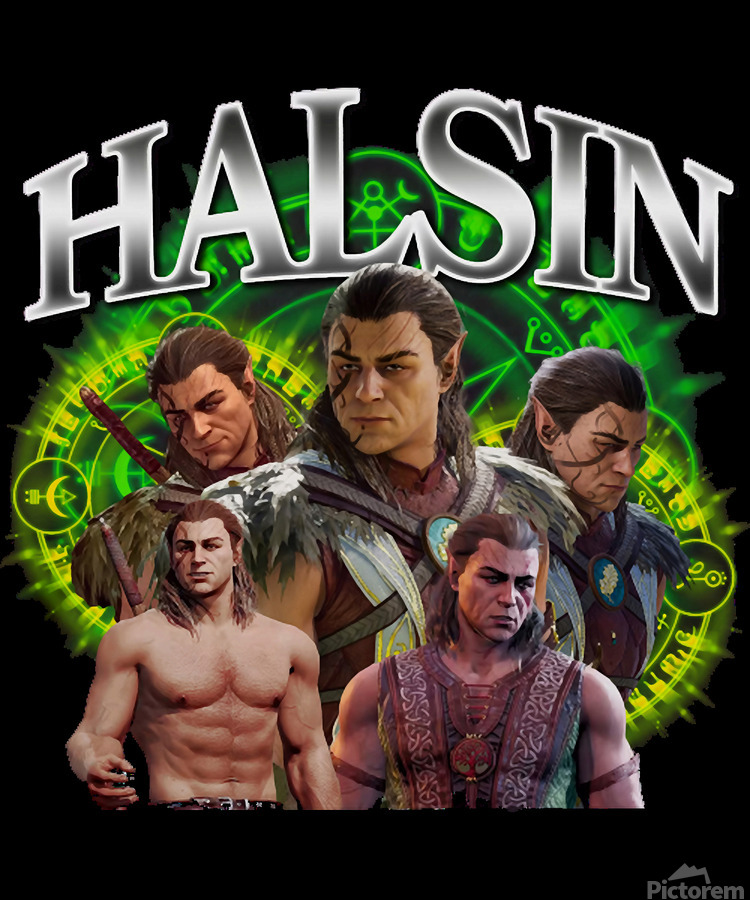 Halsin Baldur s Gate by MikeNKoch Wall Art