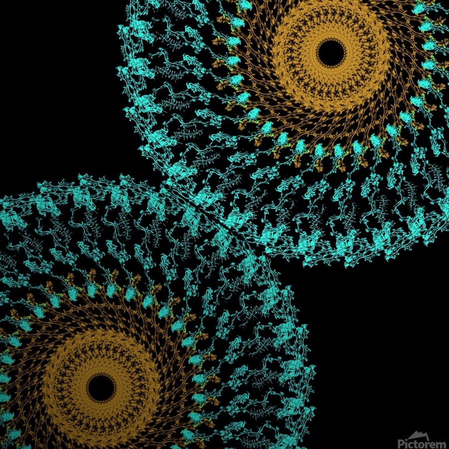 Modern Mandala Art by The MMS Empress Wall Art