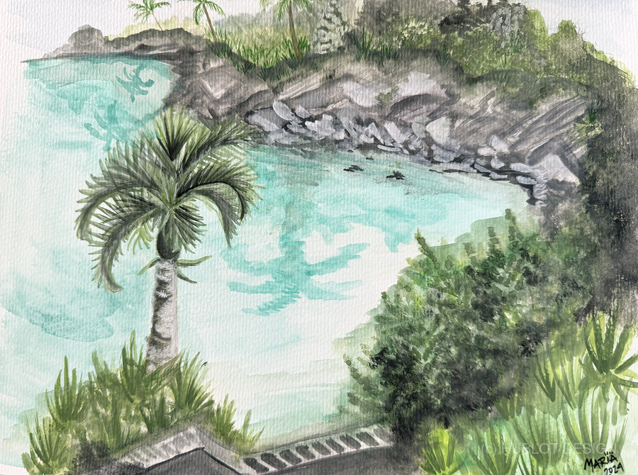 Collection BERMUDA - Bay by HUBLOT DESIGN Wall Art