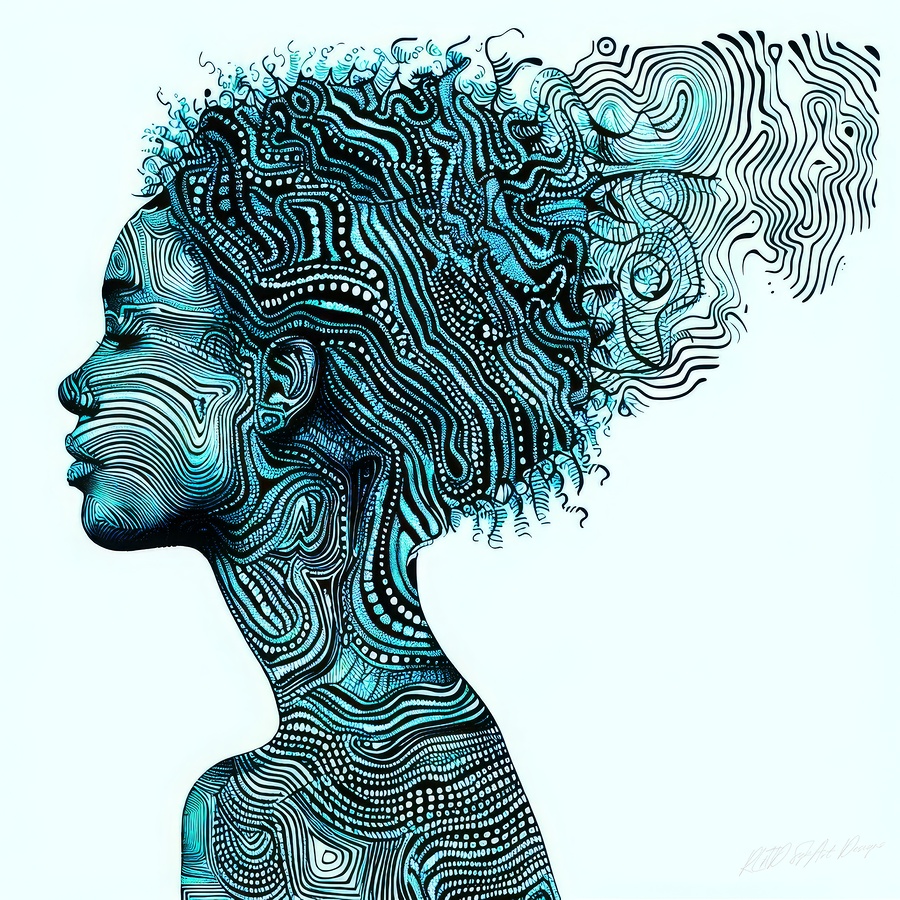 Complicated Mind by SykArt Designs Wall Art