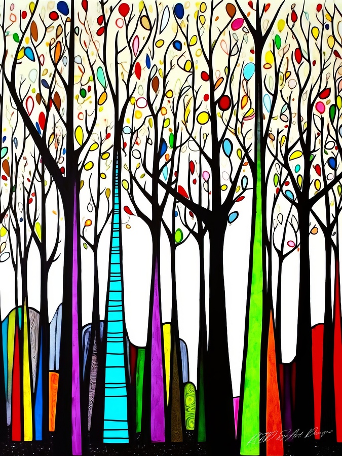 Forest Park by SykArt Designs Wall Art