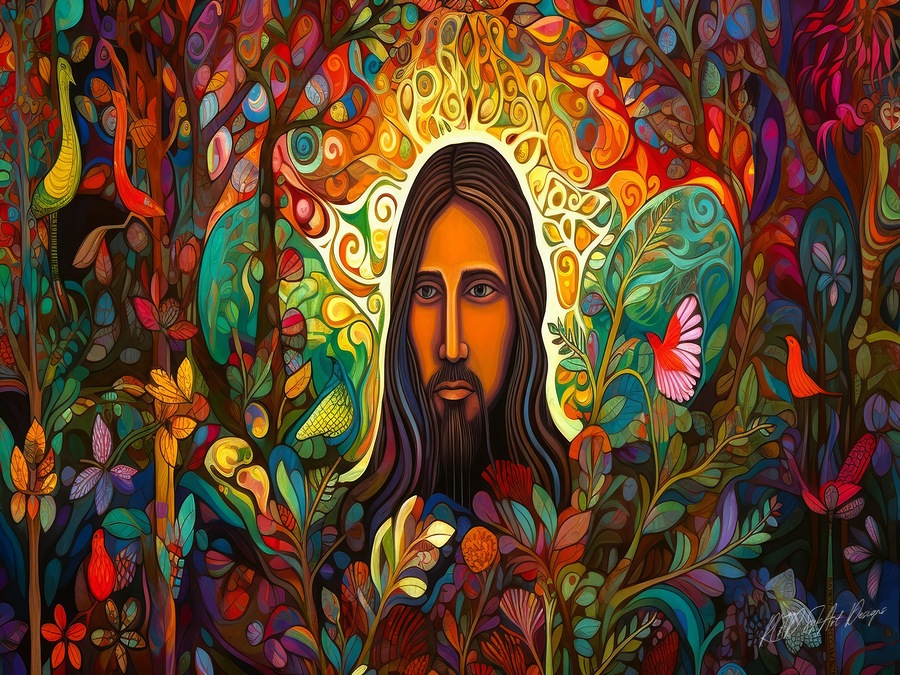 Jesus Revolution by SykArt Designs Wall Art
