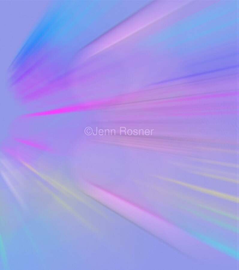 Purple Comet by Jenn Rosner Wall Art