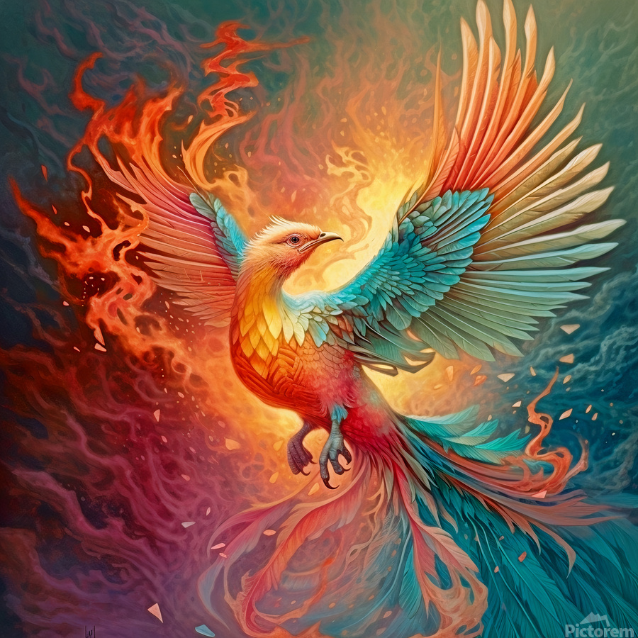 phoenix risen from ashes
