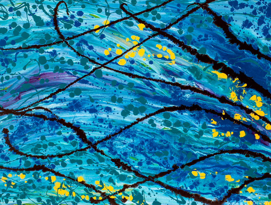 Mobius Mutterings by Dianne Bartlett Wall Art