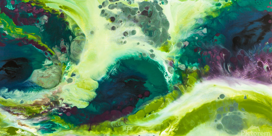 Third Eye - Abstract Art Print by Dianne Bartlett Wall Art