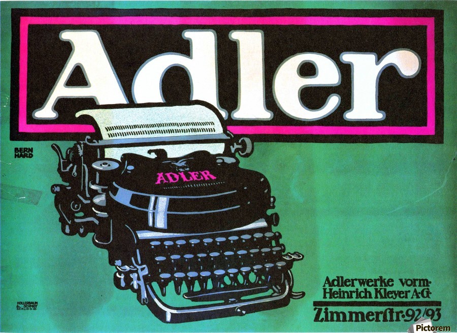 Adler by VINTAGE POSTER Wall Art
