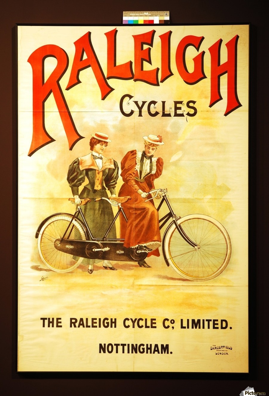 Raleigh Cycles by VINTAGE POSTER Wall Art