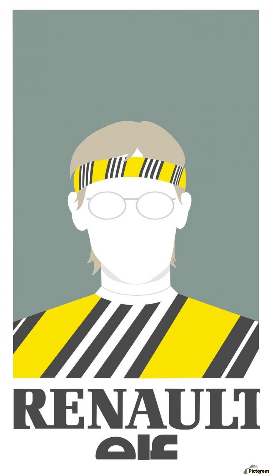 Renault elf by VINTAGE POSTER Wall Art