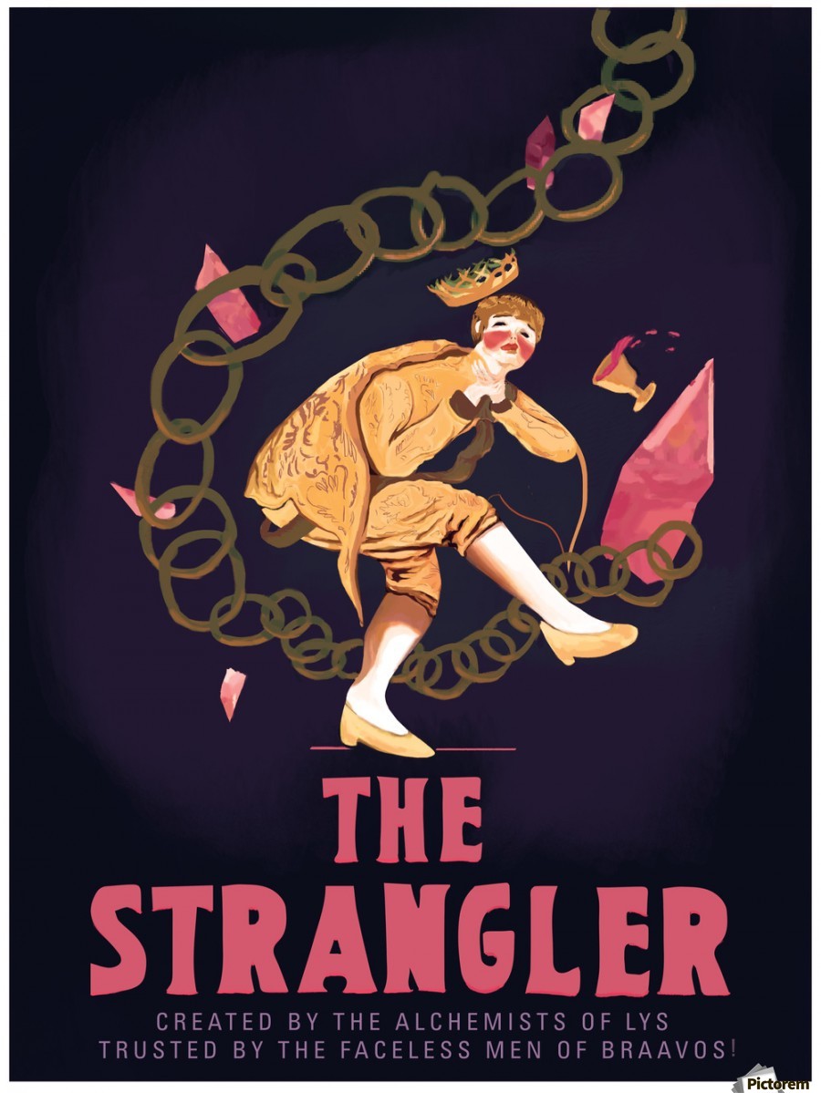 The Strangler Poster by VINTAGE POSTER Wall Art