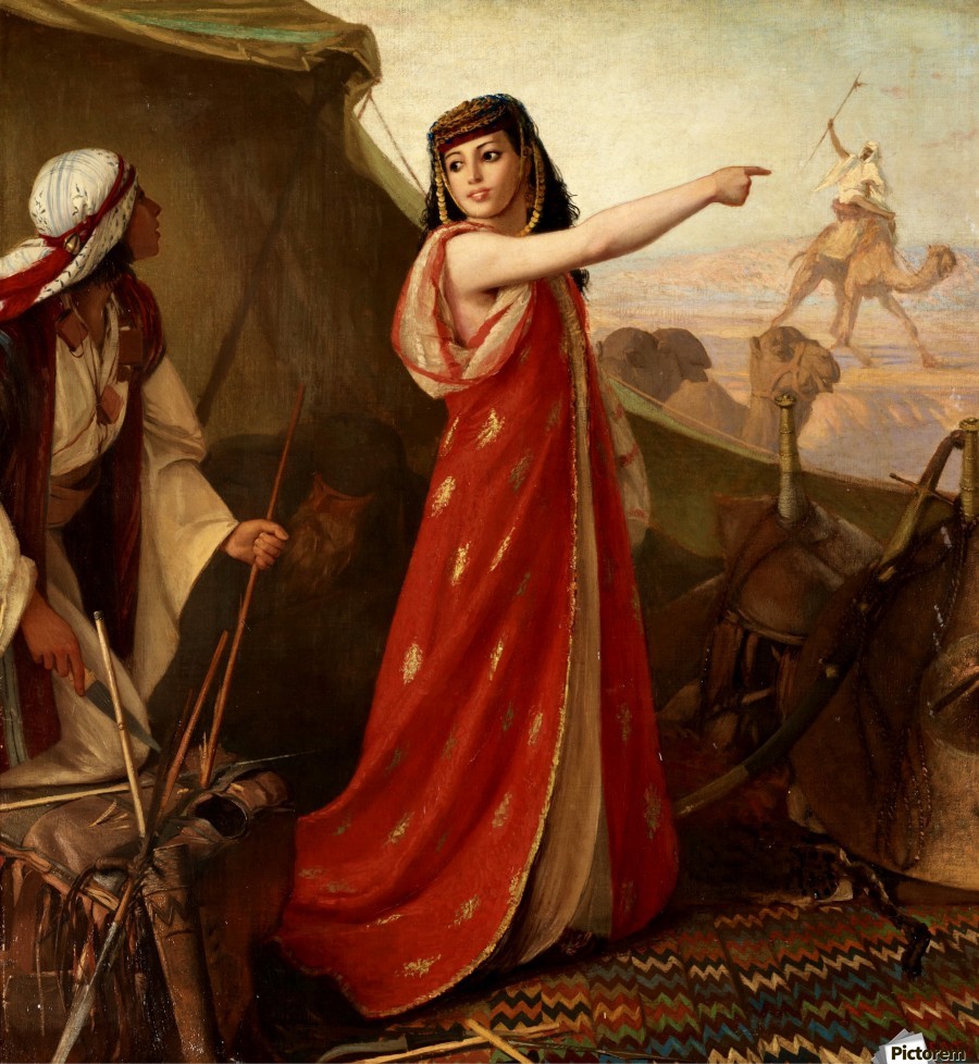 The Arab Princess by Wilhelm Karl Gentz Wall Art