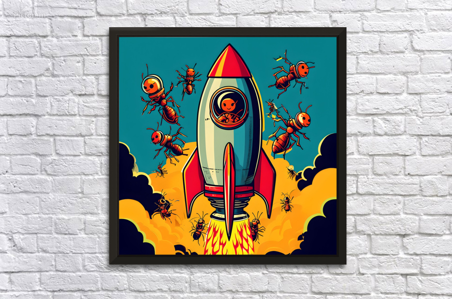 New Colony by Elliarna Wall Art