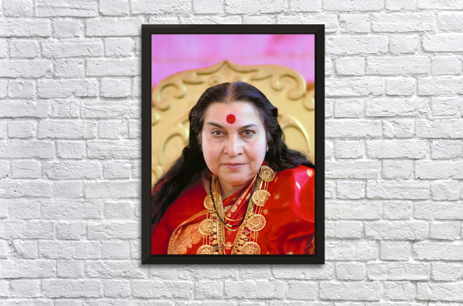Shri Nirmala Devi Mataji Reconstructed Miracle Photo by Kalki Kriva Dna ...