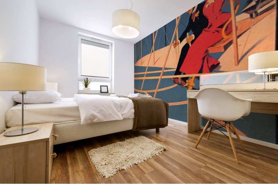 Monte Carlo flying tournament poster by VINTAGE POSTER Wall Art