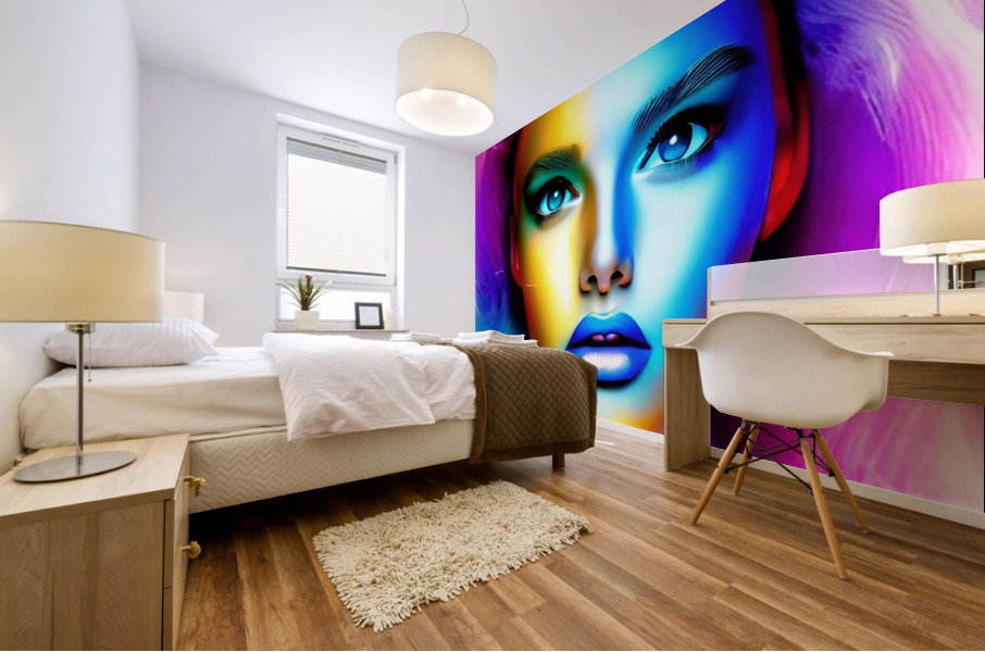 Portrait by Esmonbijouart Wall Art