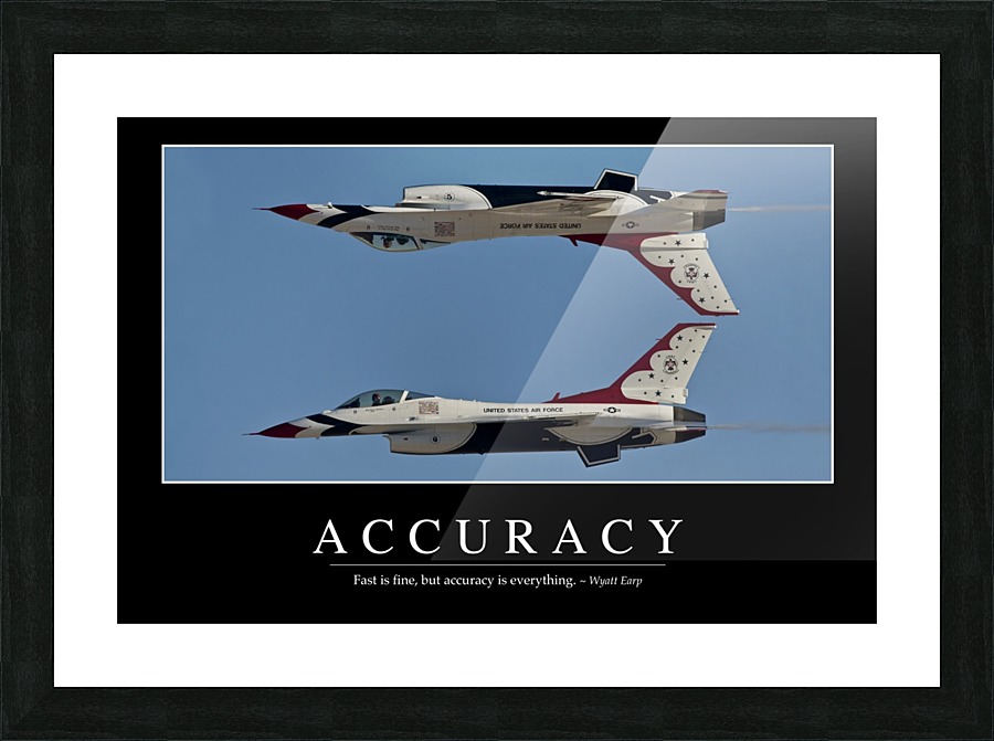 Accuracy: Inspirational Quote and Motivational Poster by ...
