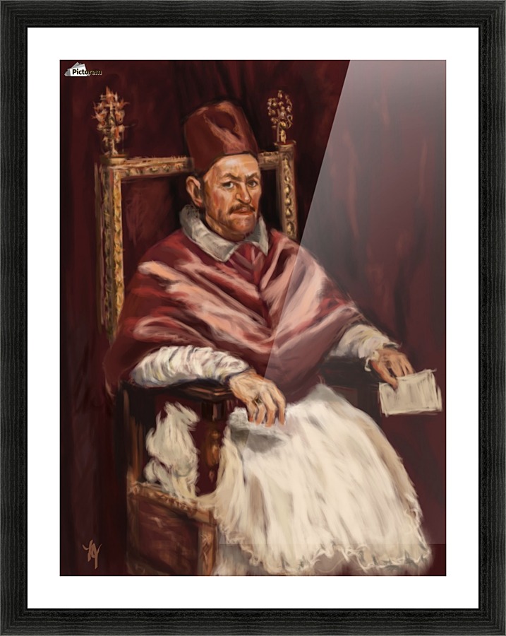The Portrait of Pope Innocent X - Diego Velazquez