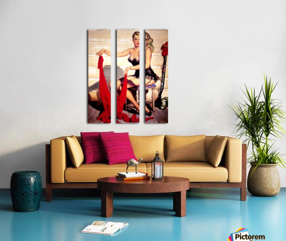 Vintage Erotic Pin Up Art by Smithson Wall Art