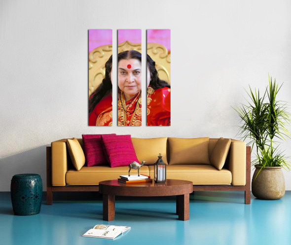 Shri Nirmala Devi Mataji Reconstructed Miracle Photo by Kalki Kriva Dna ...