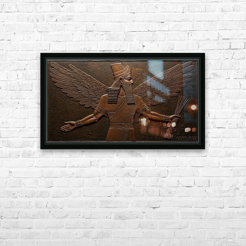 The Babylonian King Hammurabi the Sixth Amorite King: Brushed Design by ...